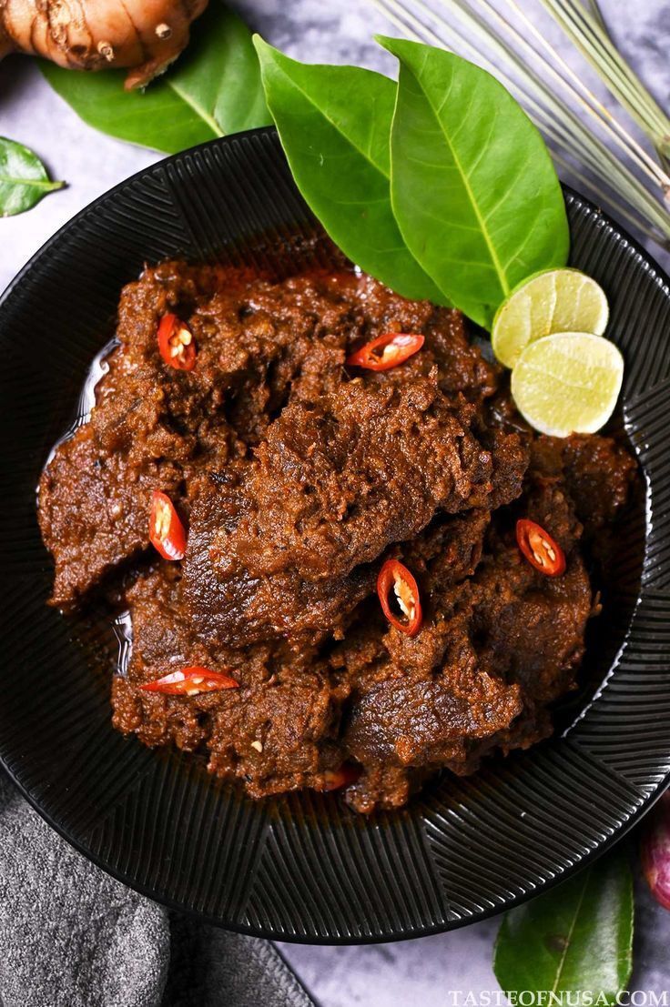 RENDANG COOKING RECIPE (BEEF)