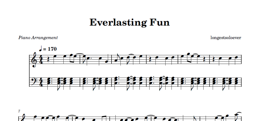 Everlasting Fun - Kinito PET Song