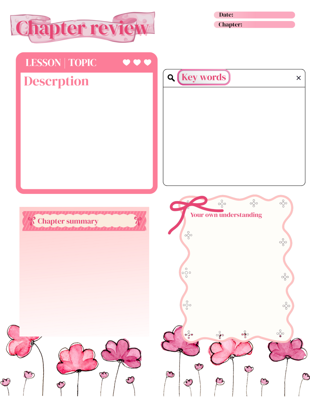 Reviewer template