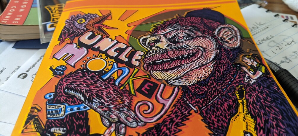 ORIGINAL ILLUSTRATIONS from UNCLE MONKEY