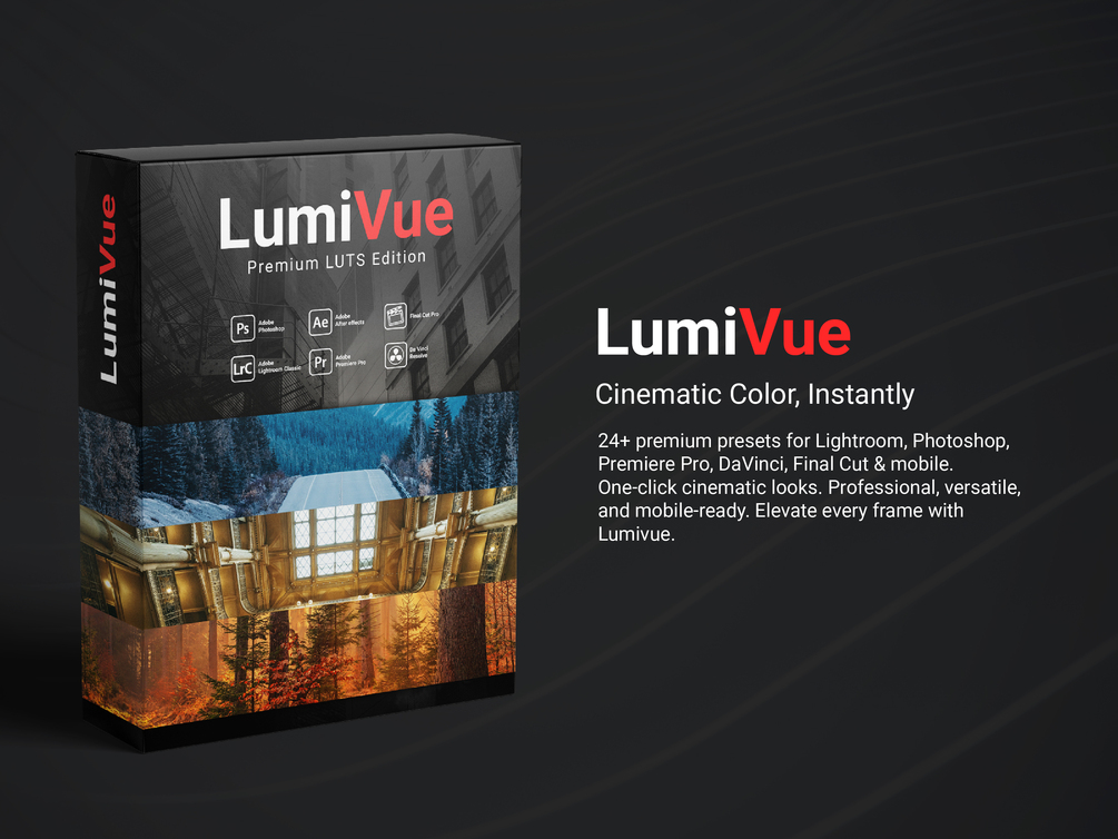LumiVue Premium Luts Edition