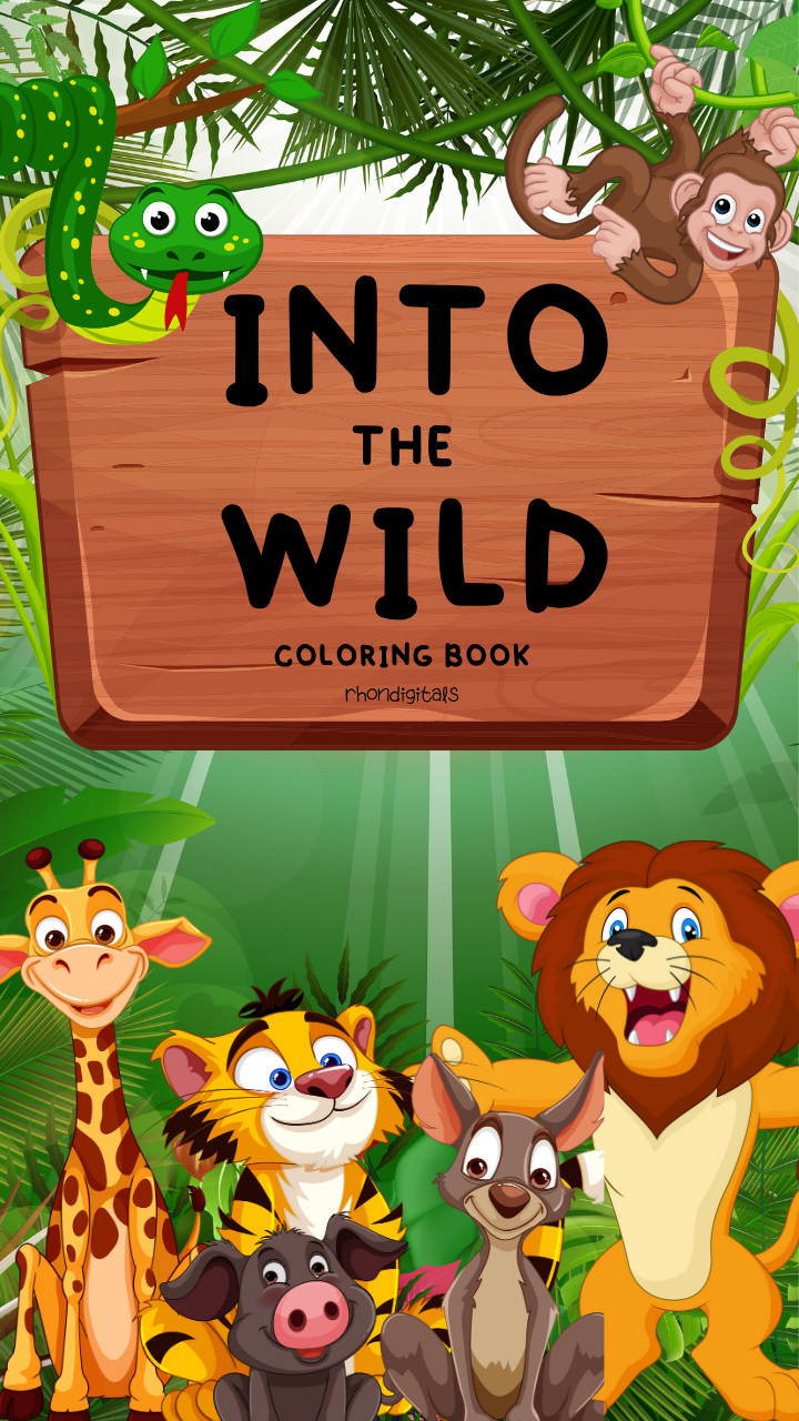 Into the Wild Coloring Book