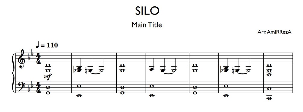 SILO - Main Title [Sheet Music]