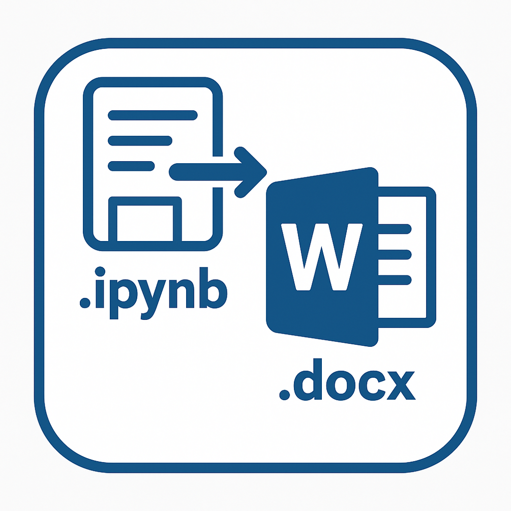 Jupyter → Word Converter