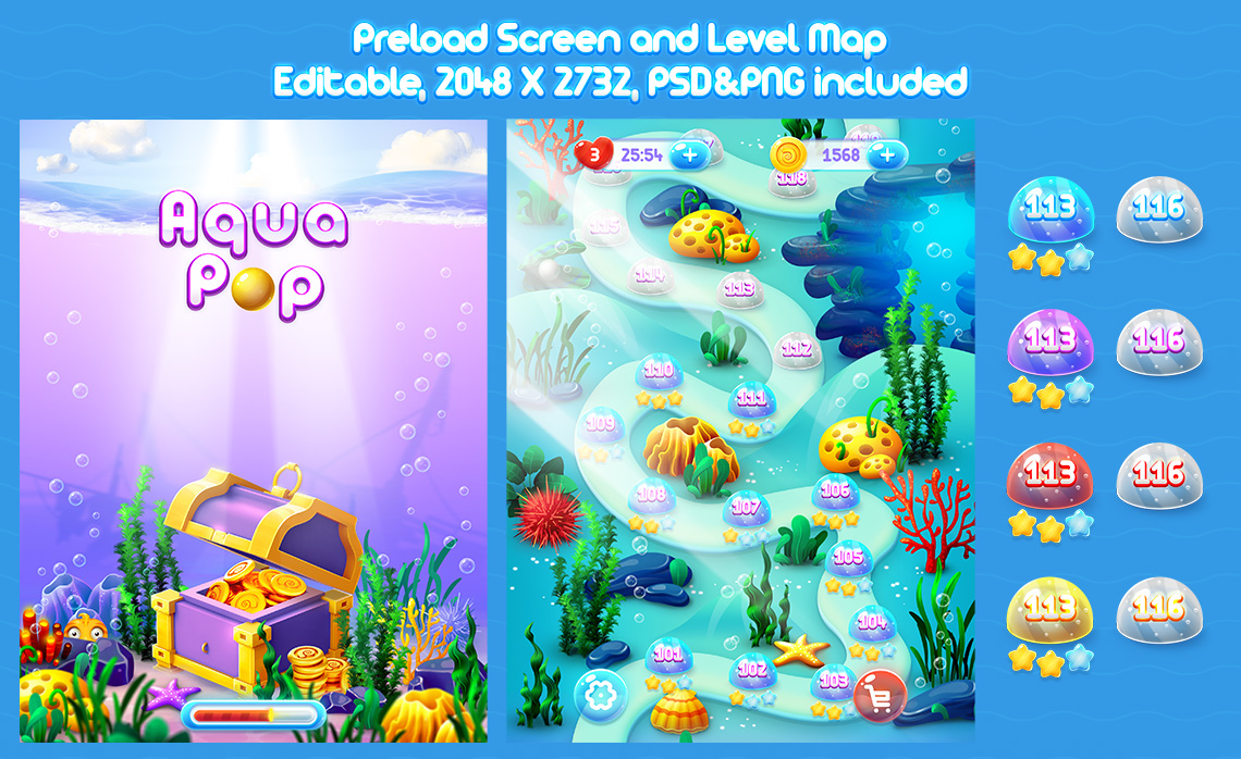 Unity Bubble Shooter Android/IOS Game Source Code With High Quality ...