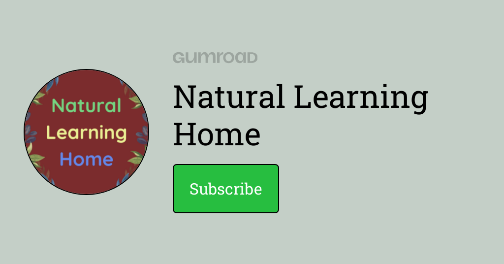 Natural Learning Home