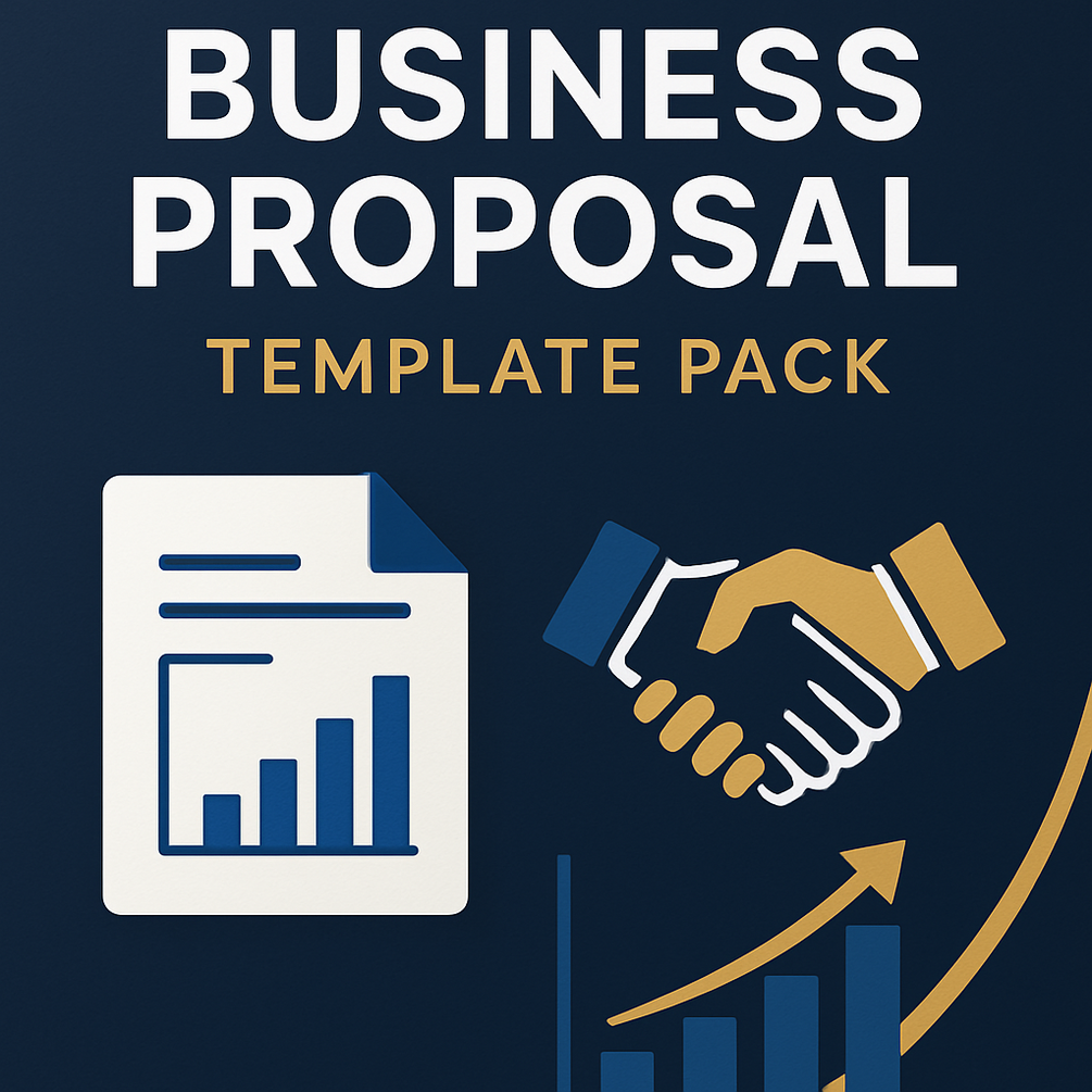 Business Proposal Template Pack | Win More Clients | Professional Templates