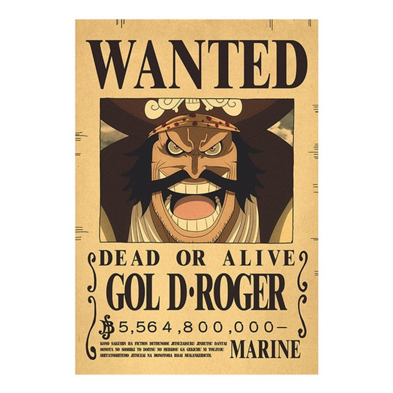 Gol D. Roger Poster : One Piece