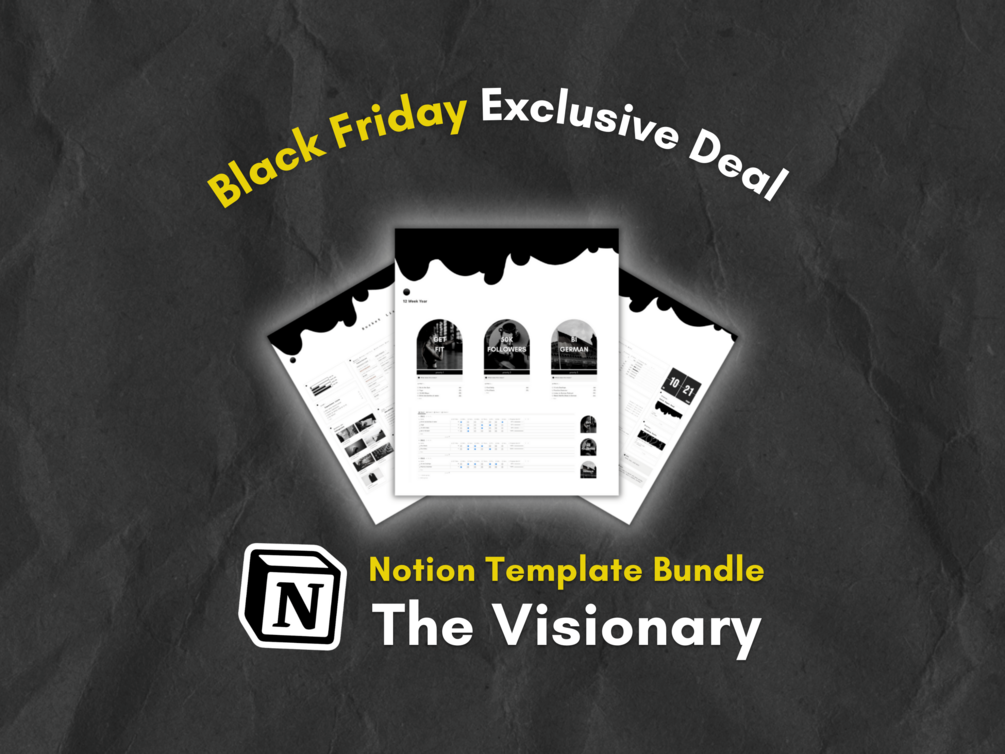 The Visionary Bundle (BLACK FRIDAY EXCLUSIVE)