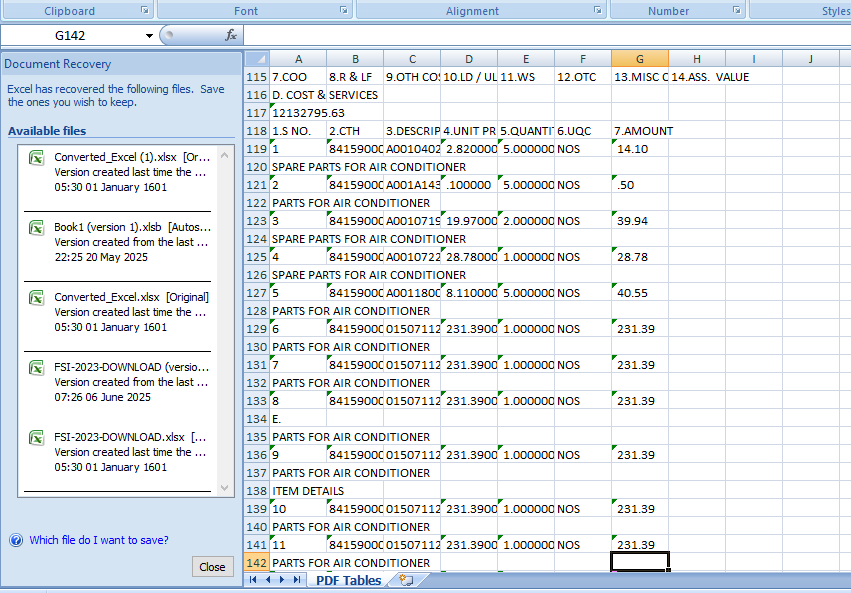 Complete PDF to Excel Converter with ASP.NET Core | Full Source Code
