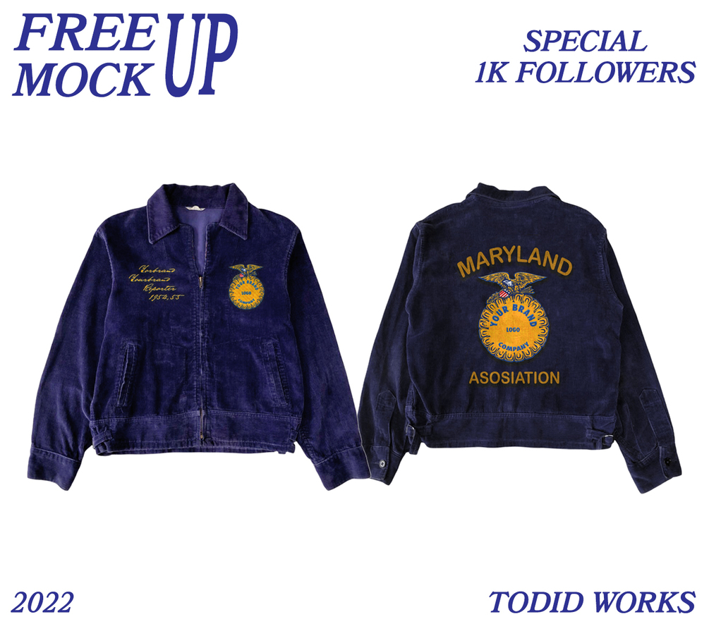 [1K] FREE MOCK UP JACKET FFA COURDOROUY