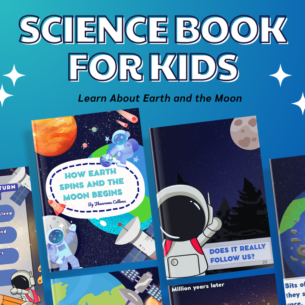 SPACE ADVENTURE BOOK FOR KIDS (PRINTABLE)
