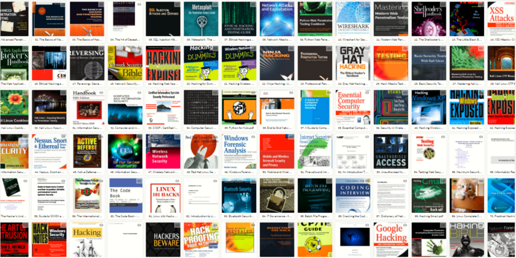 100 Security & Ethical Hacking E-Books Collection