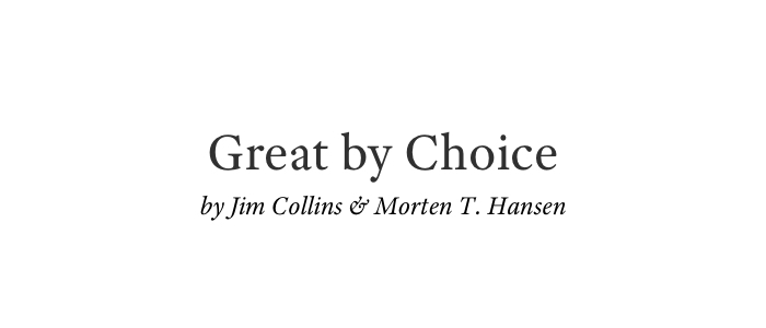 Great By Choice Pdf