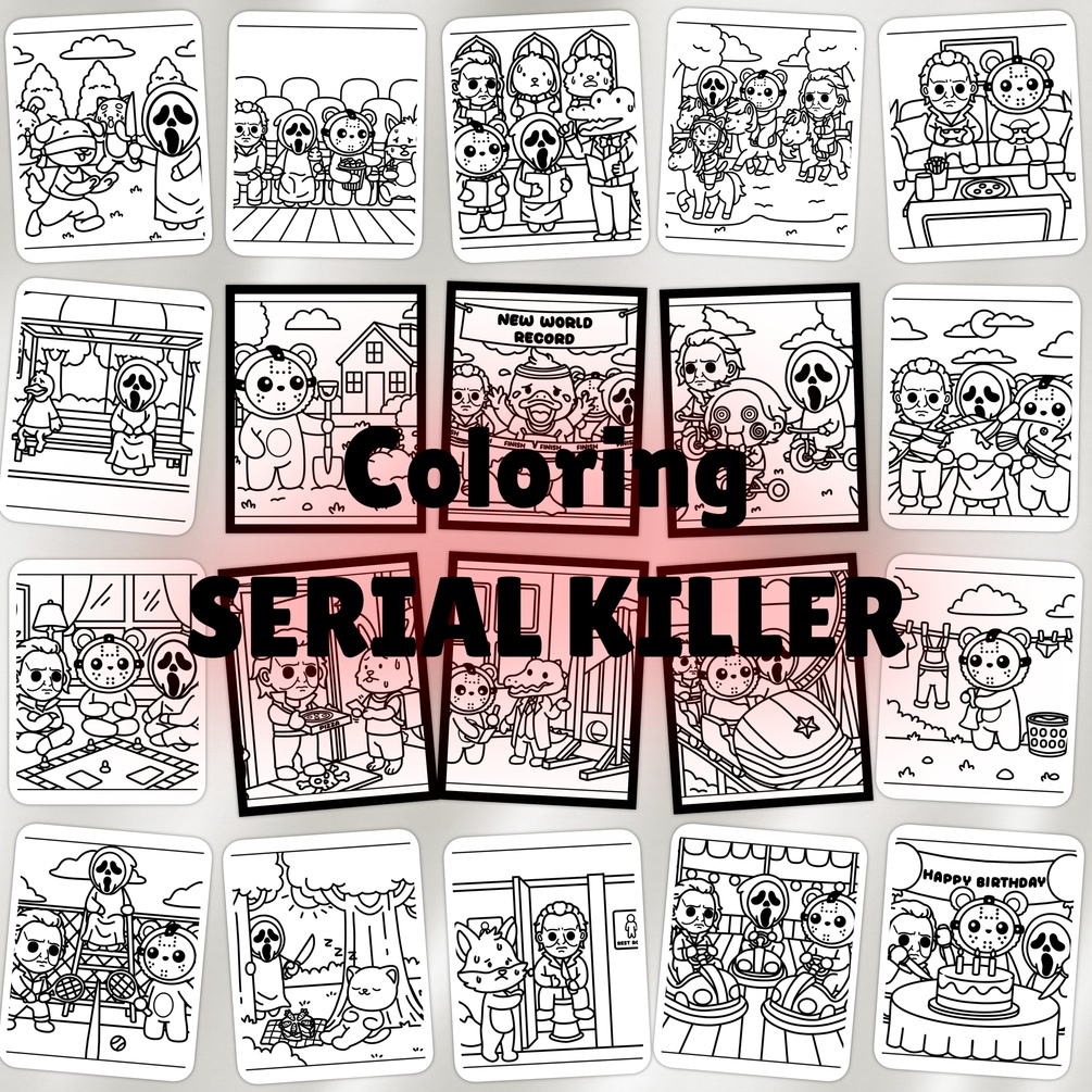 Coloring SERIAL KILLER