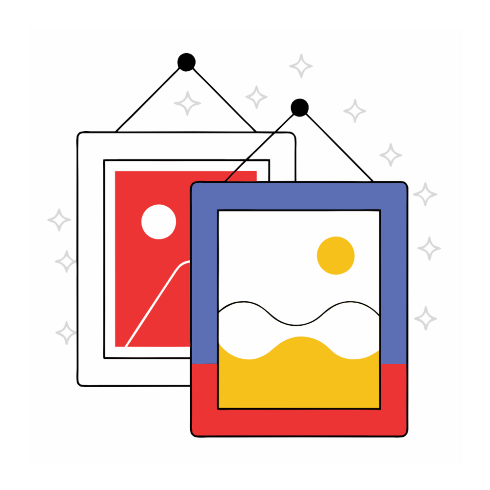 many posters to make wall art