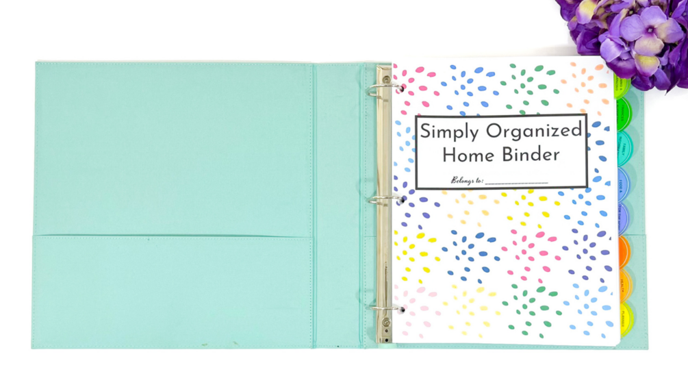 2023 Simply Organized Home Binder