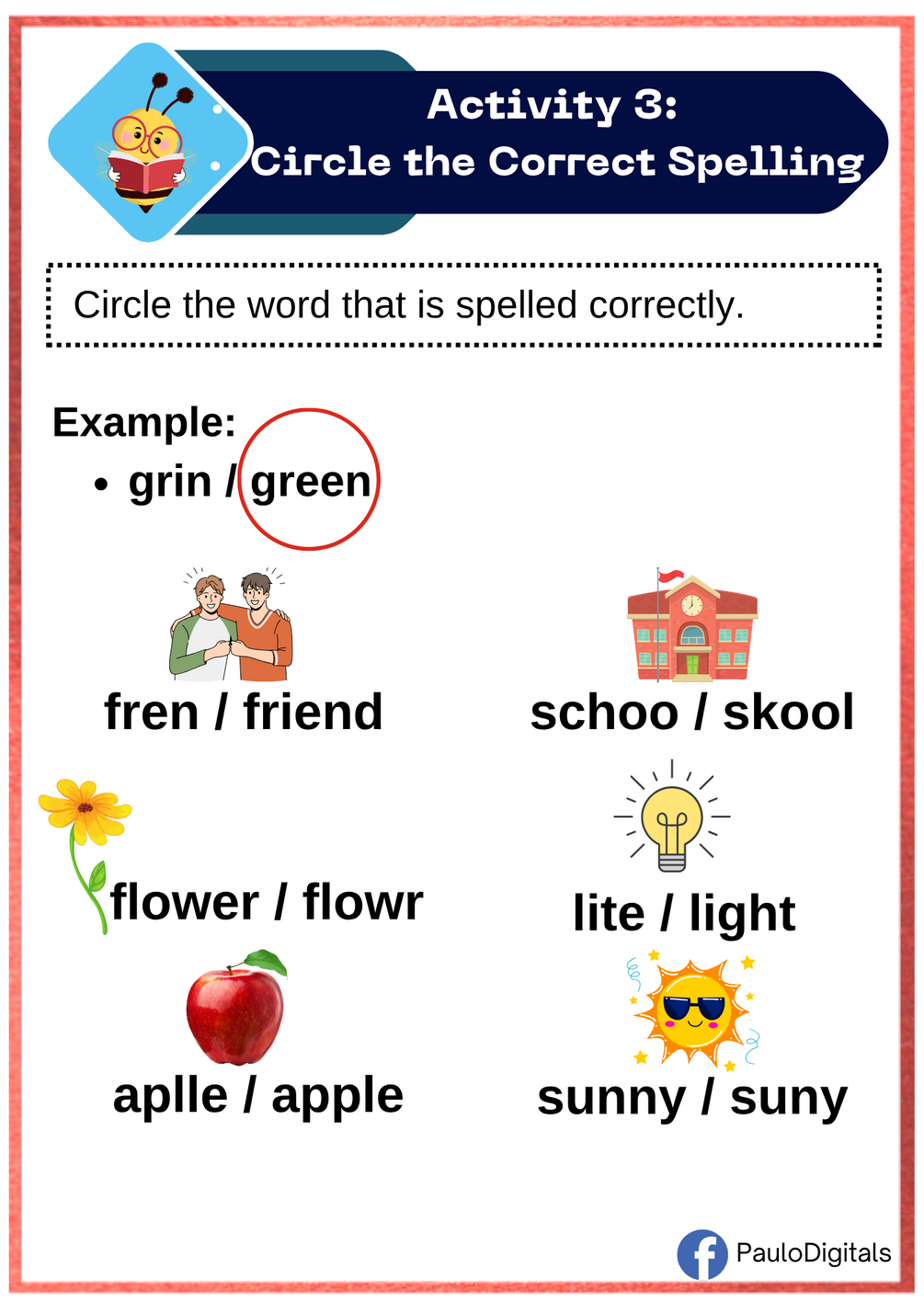 Fun & Easy Spelling Activities for Kids