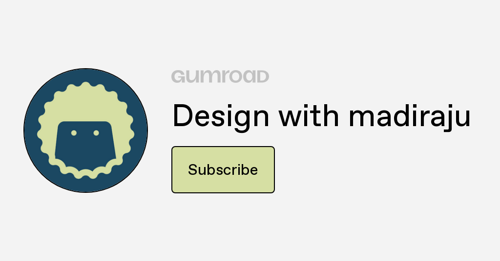 Design with madiraju
