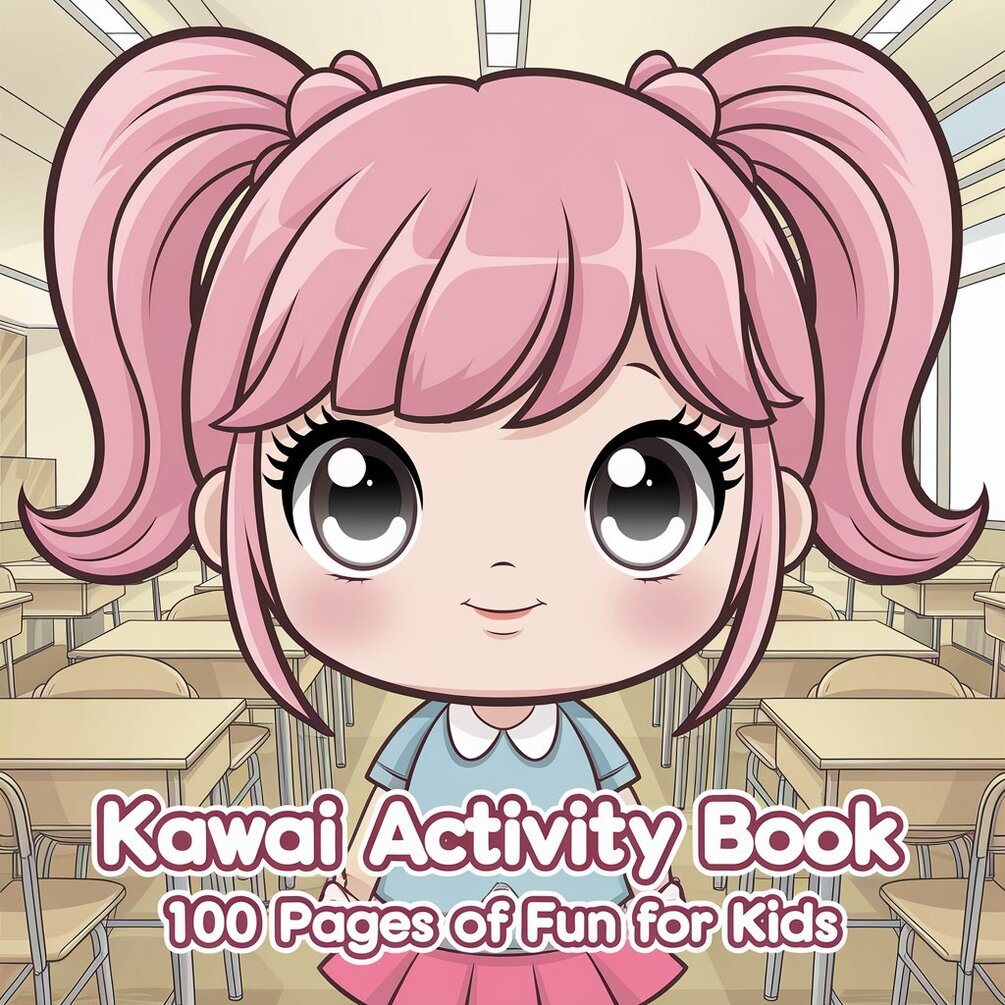 Kawaii Activity Book: 100 Pages of Fun for Kids! PDF