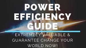 Power Efficiency Guide Review