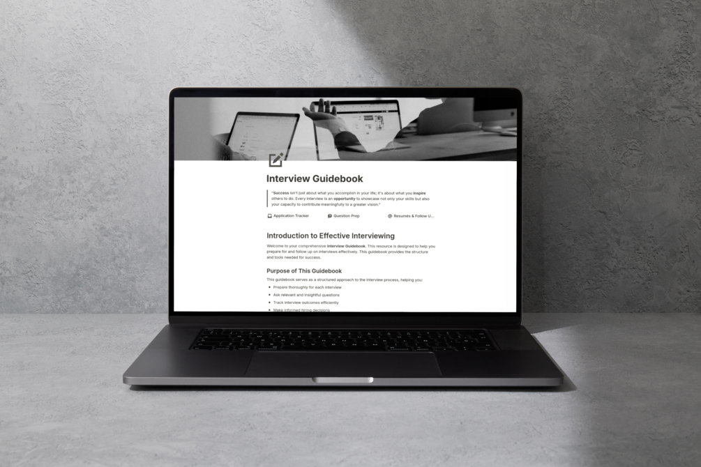 Ultimate Interview Guidebook