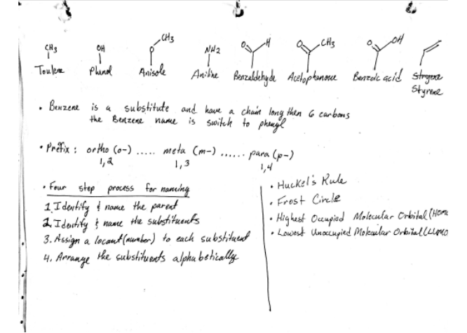 Organic Chemistry II Notes
