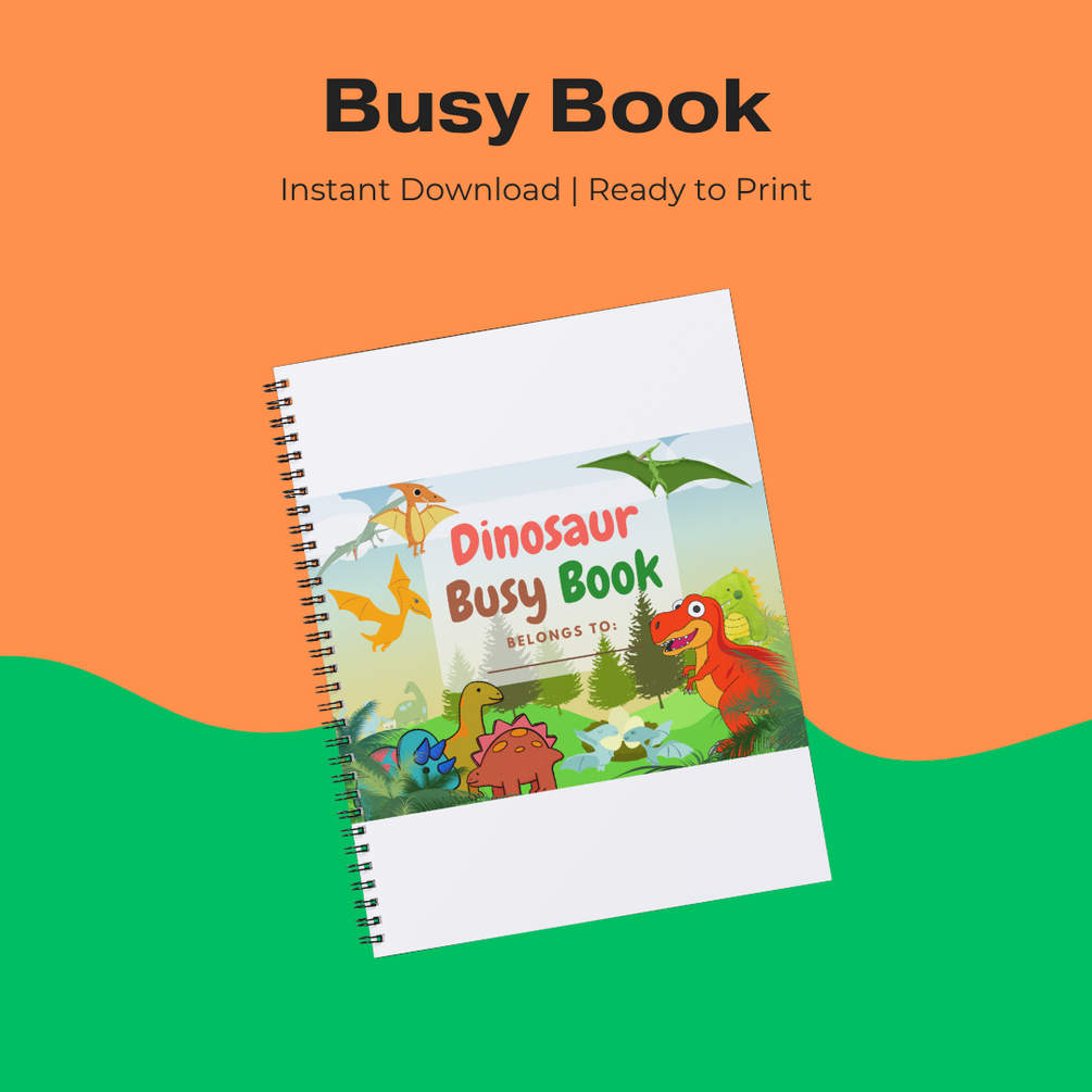 Dinosaur Theme Busy Book