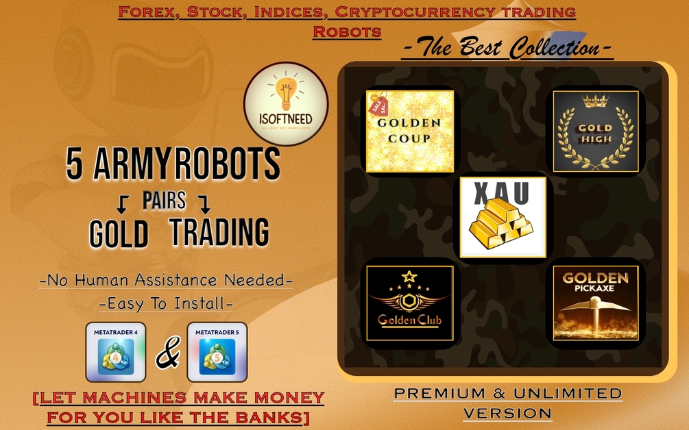 Gold Army Robots | Forex Trading Robots | Passive Income | Forex Ea ...