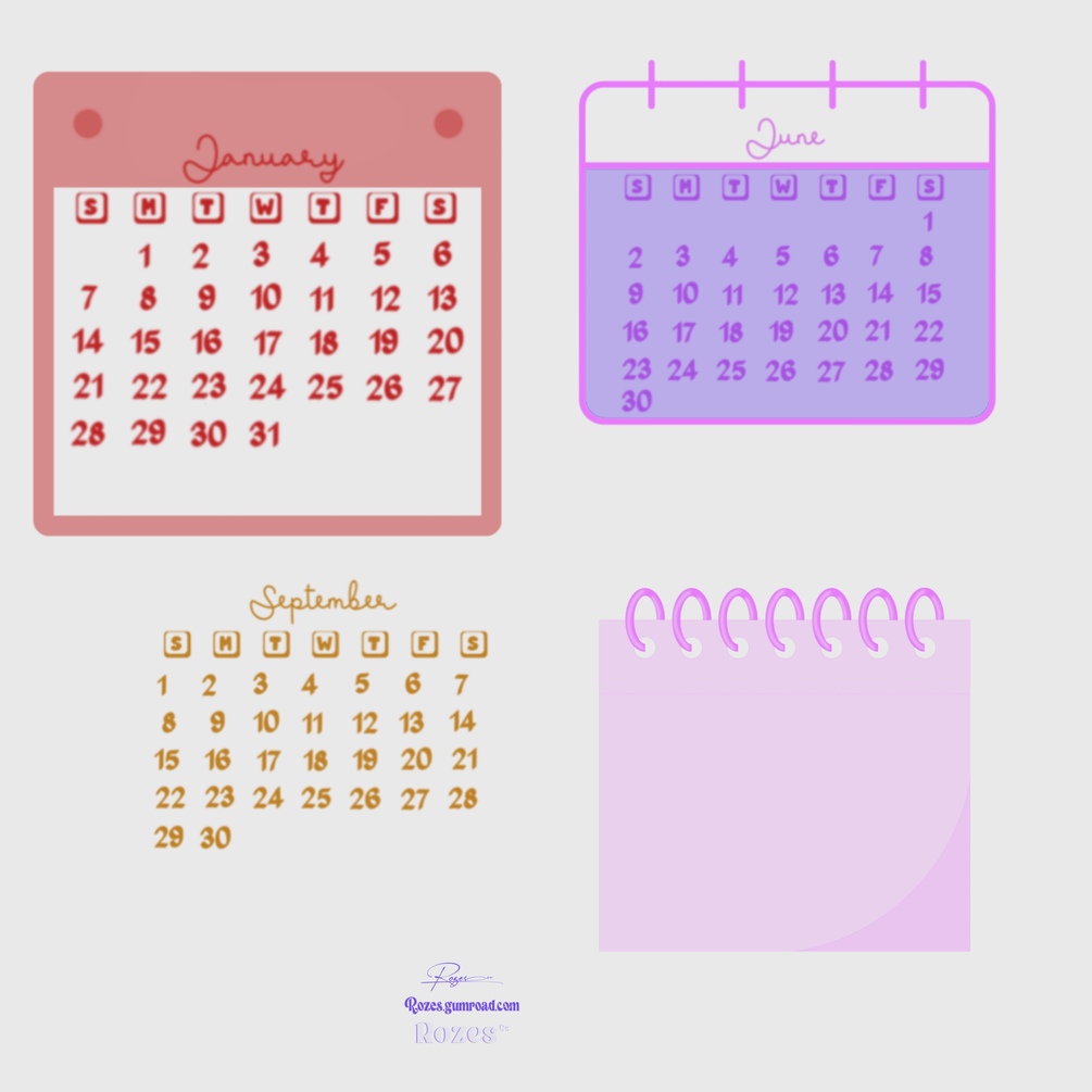 Calendar 2024 Stamps