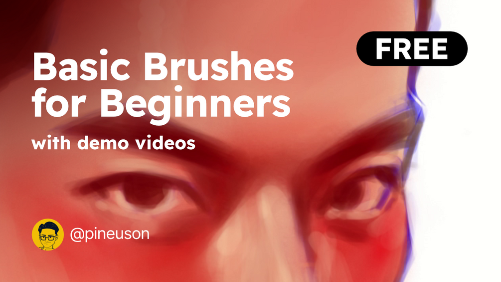 Basic Brushes for Beginners with Demo Videos