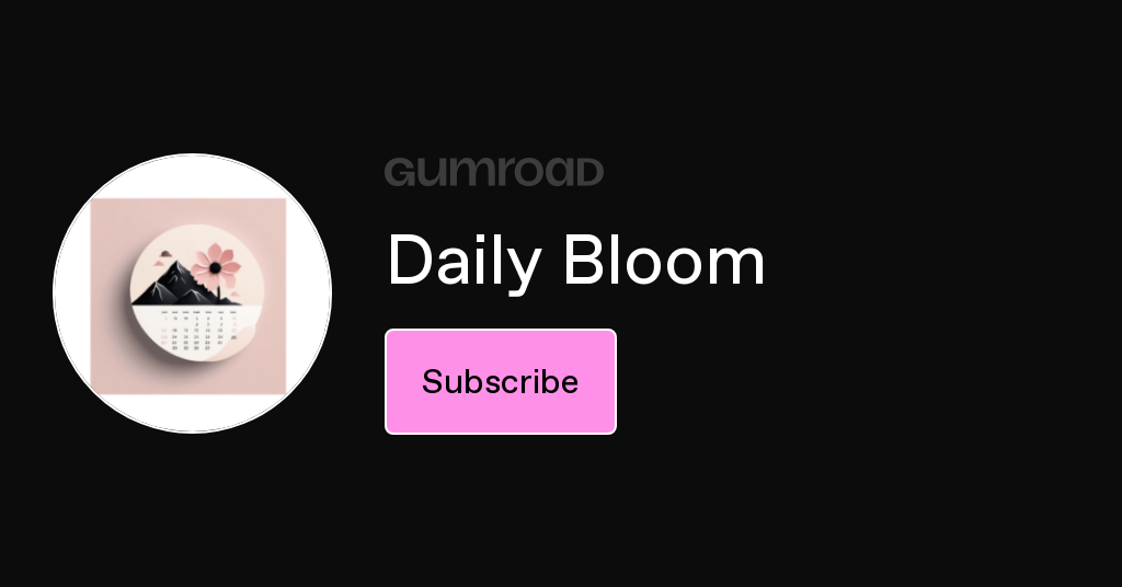 Daily Bloom