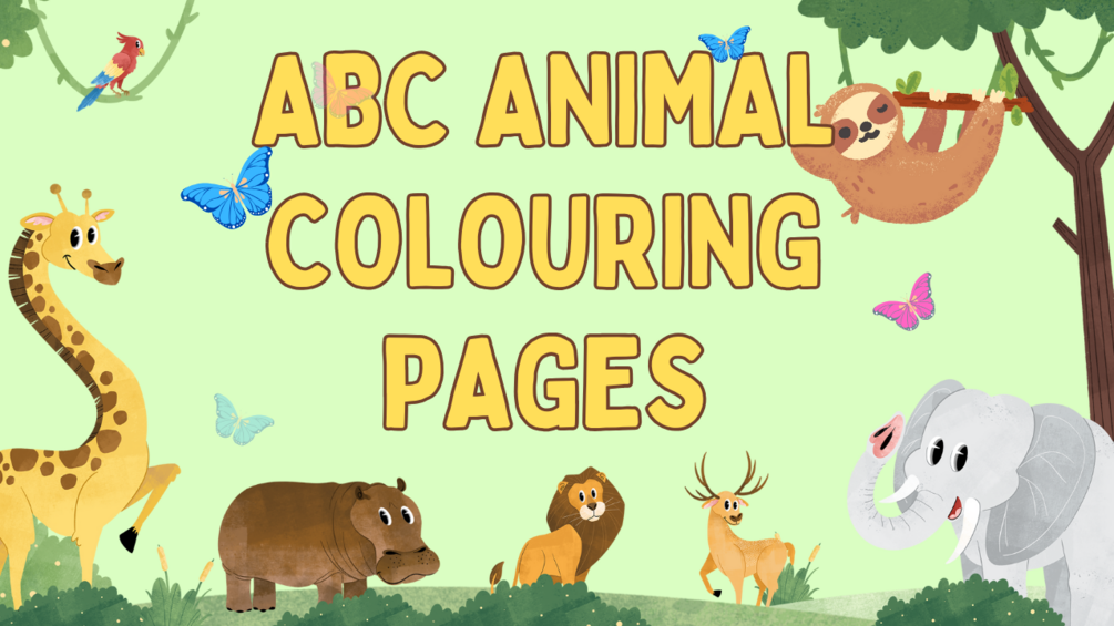 ABC animal coloring Book