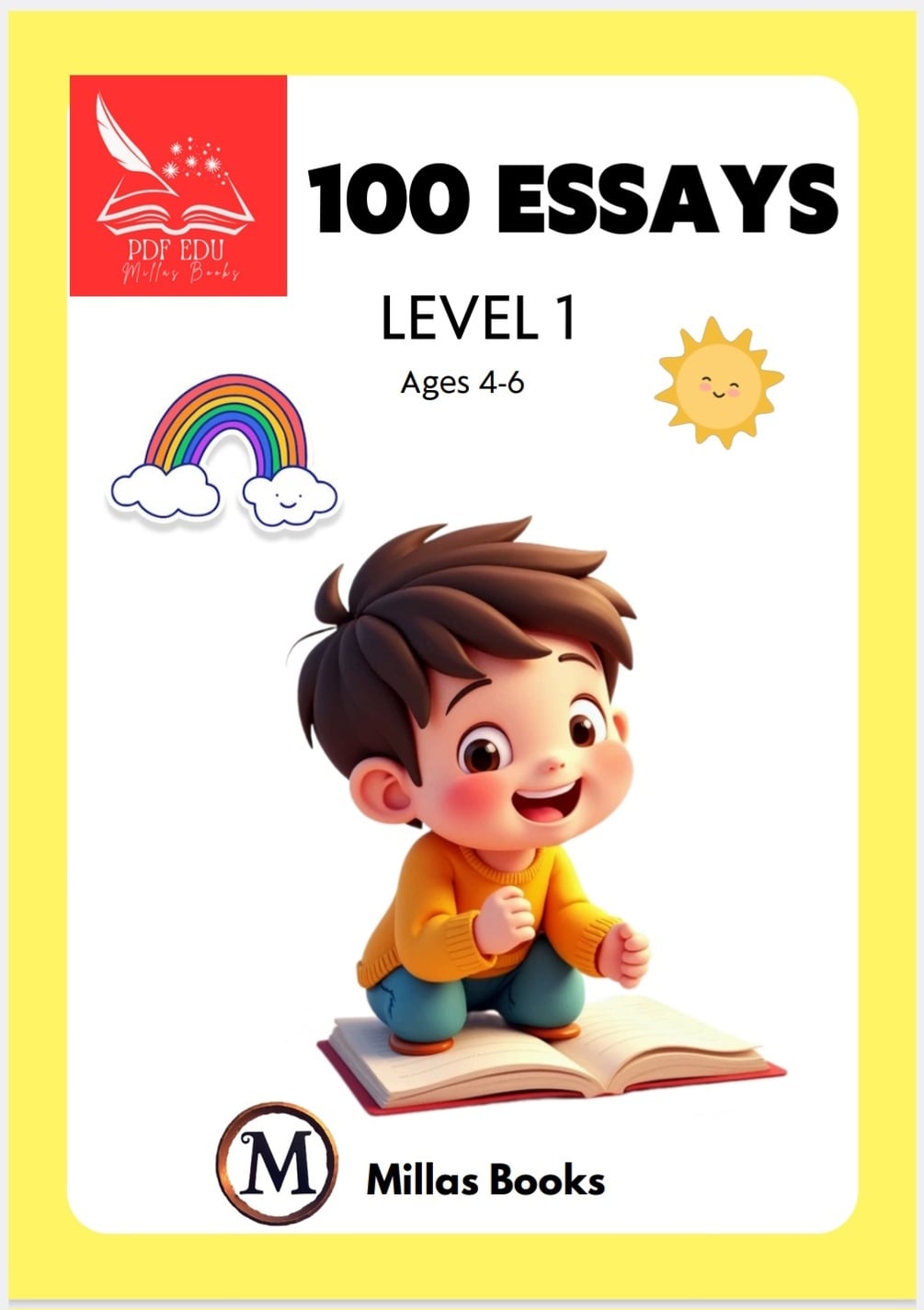 100 Essay PDF book | Ages 4 to 6