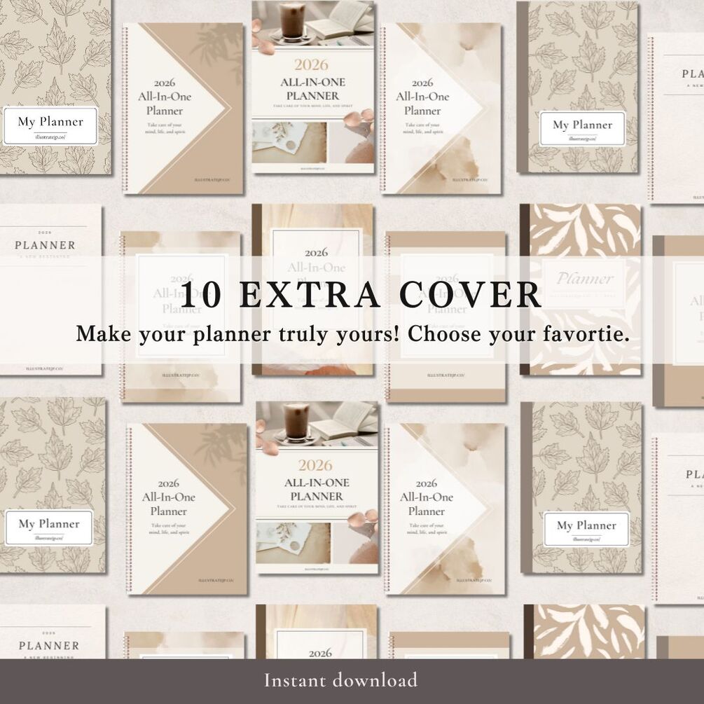 Digital Planner, iPad & Android Planner, GoodNotes Calendar, Daily ...