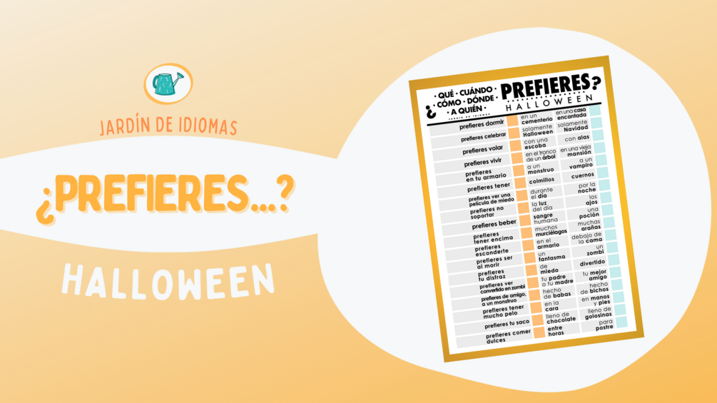 ¿PREFIERES...? Halloween