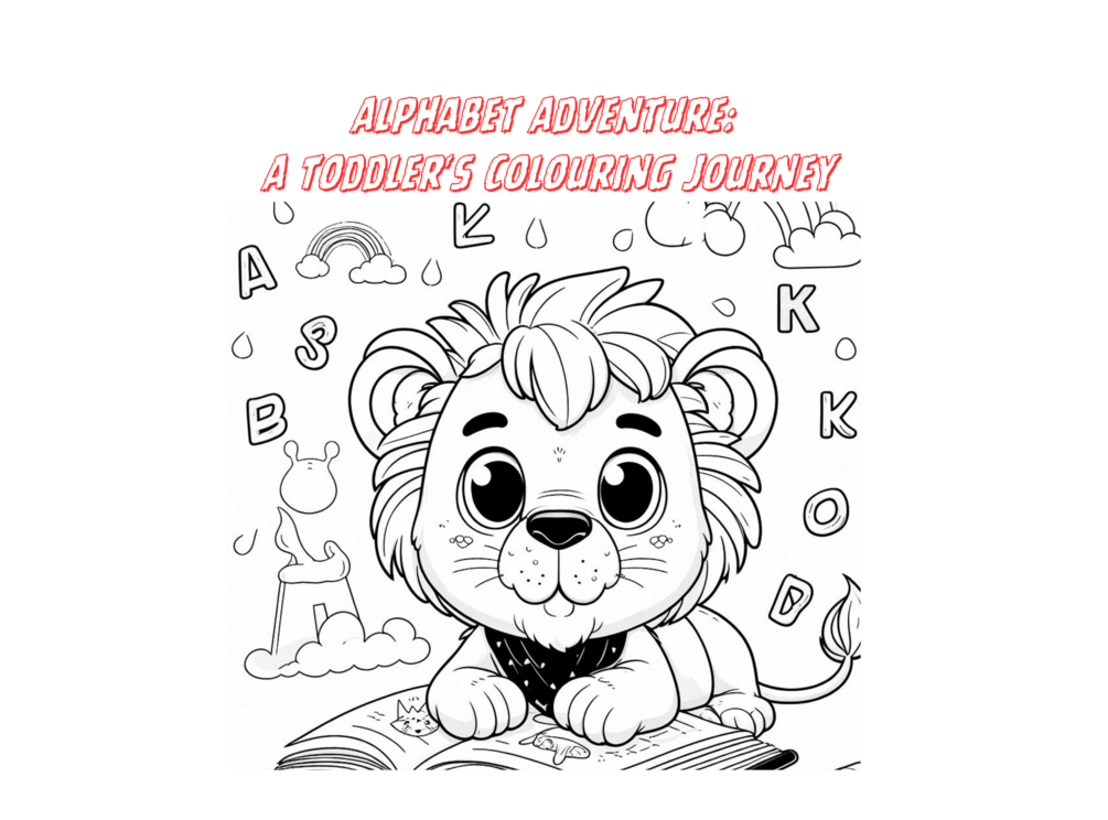 Alphabet Adventure: A Toddler's Colouring Journey