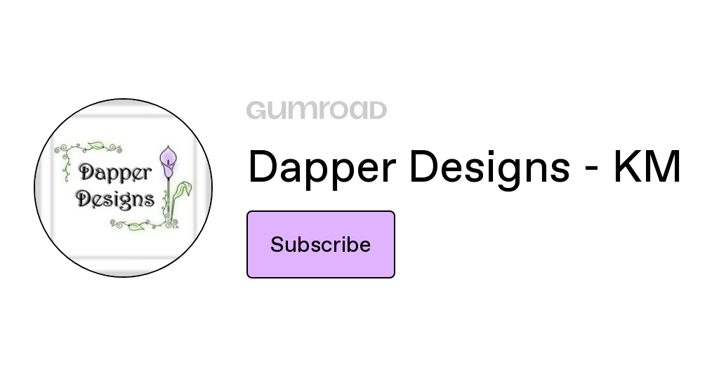 Dapper Designs - KM