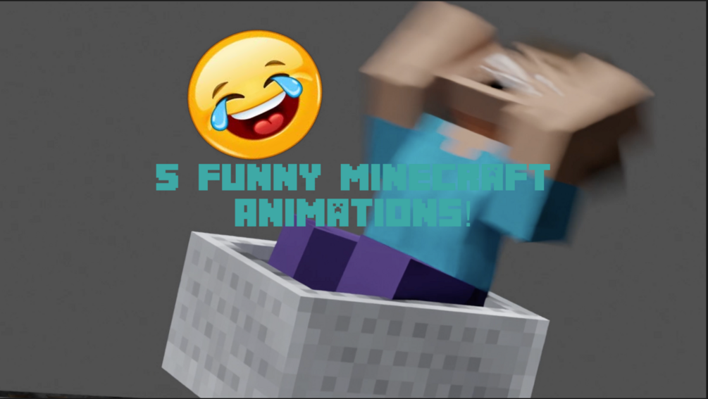 CronStudios: 5 Funny Minecraft animations!
