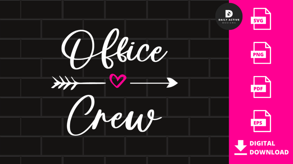 Office Crew SVG