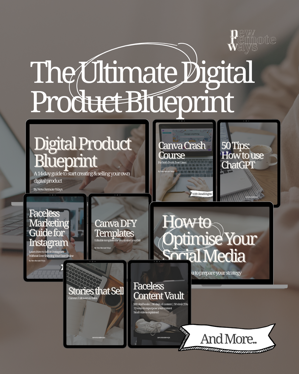 The Ultimate Digital Product Blueprint (All-in-One Complete System)