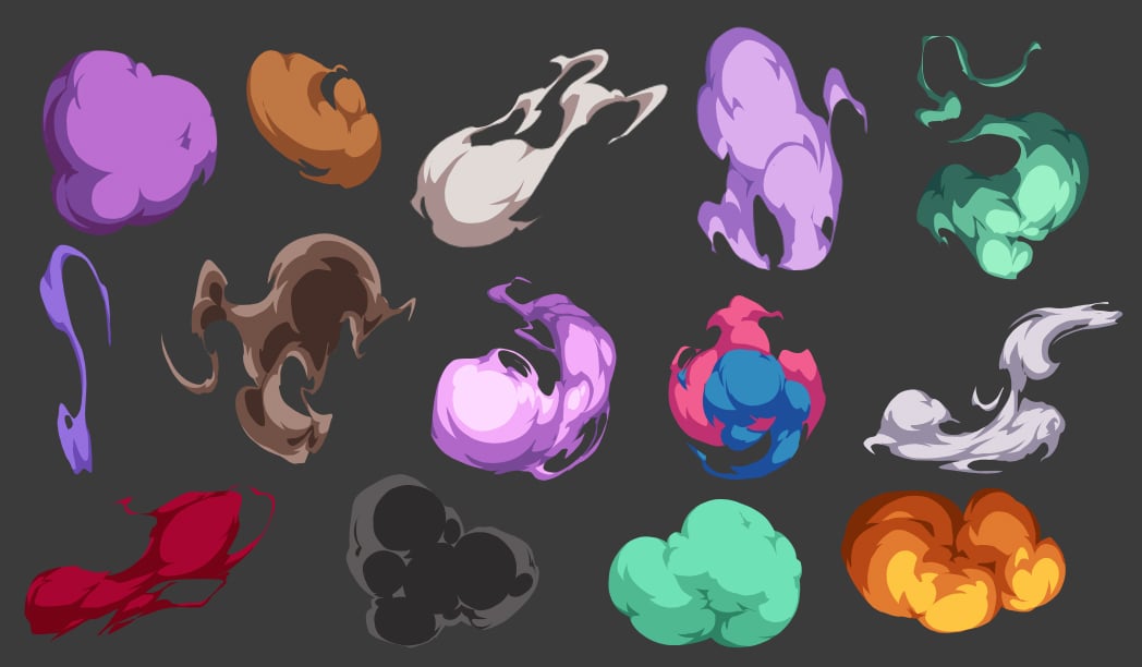 2D Fx Frame By Frame Animation Pack