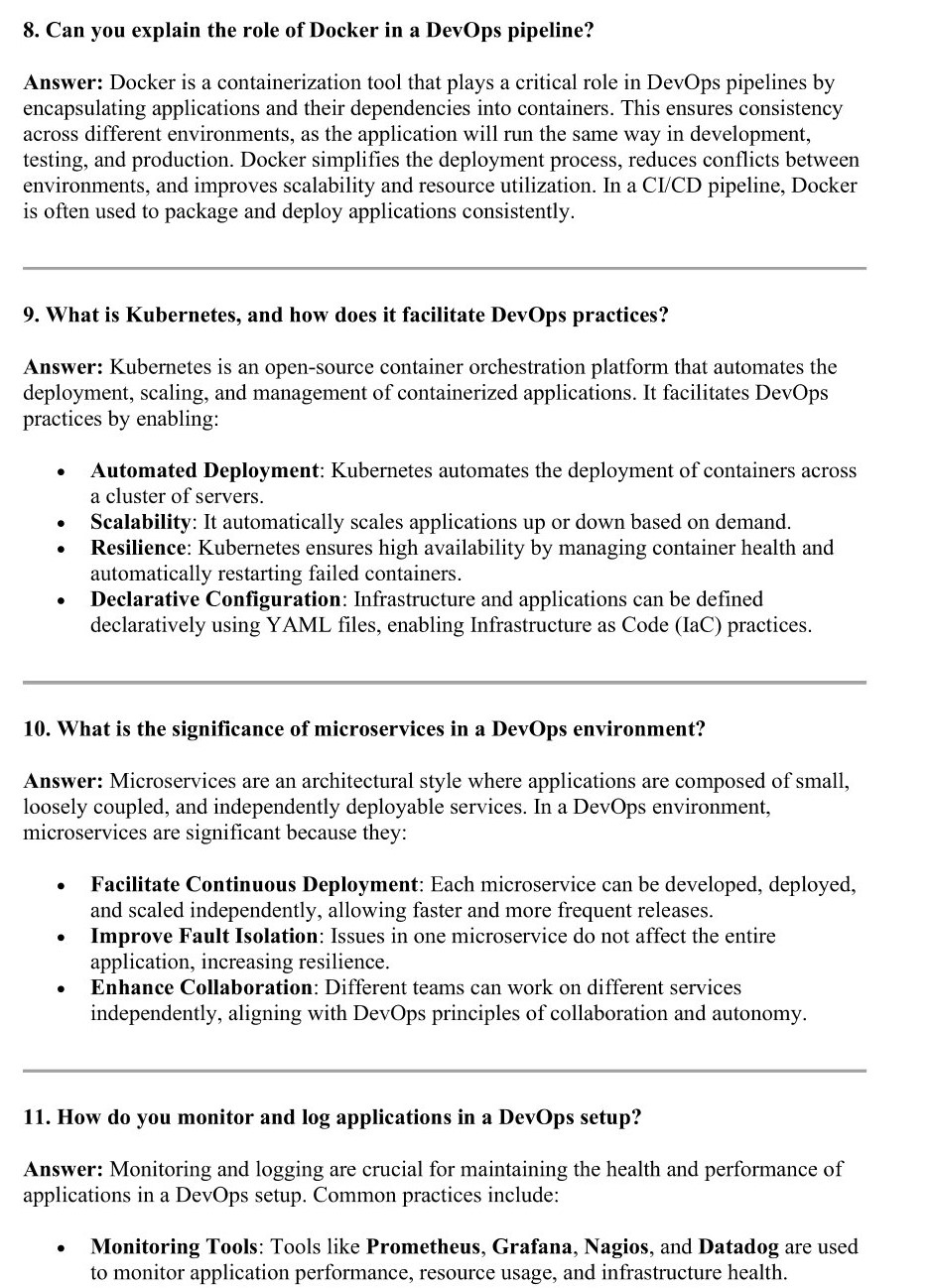 6 PDFs containing ALL Types of Most Asked Interview Q&A (Scenario-Based, Technical-Based ...