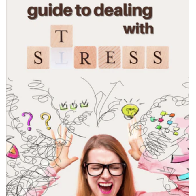 GUIDE TO DEAL WITH STRESS, DIGITAL INSTANT DOWNLOAD EBOOK