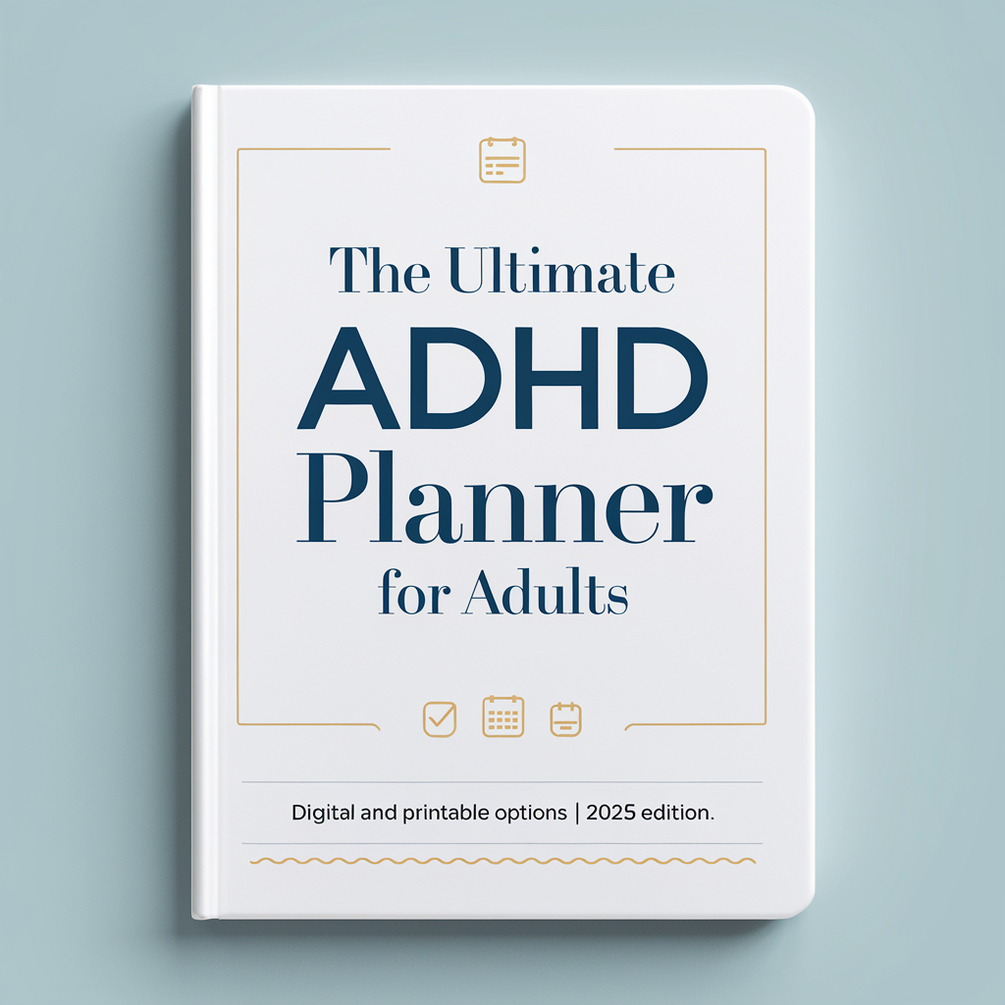 The Ultimate ADHD Planner for Adults: Best Digital and Printable ...