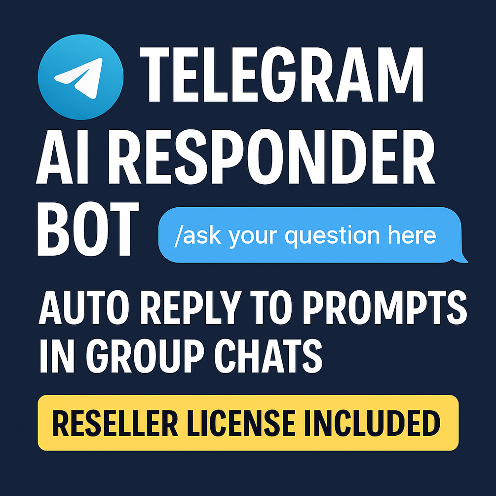 Telegram AI Bot – Auto Reply to Prompts in Group Chats (GPT-4 ...