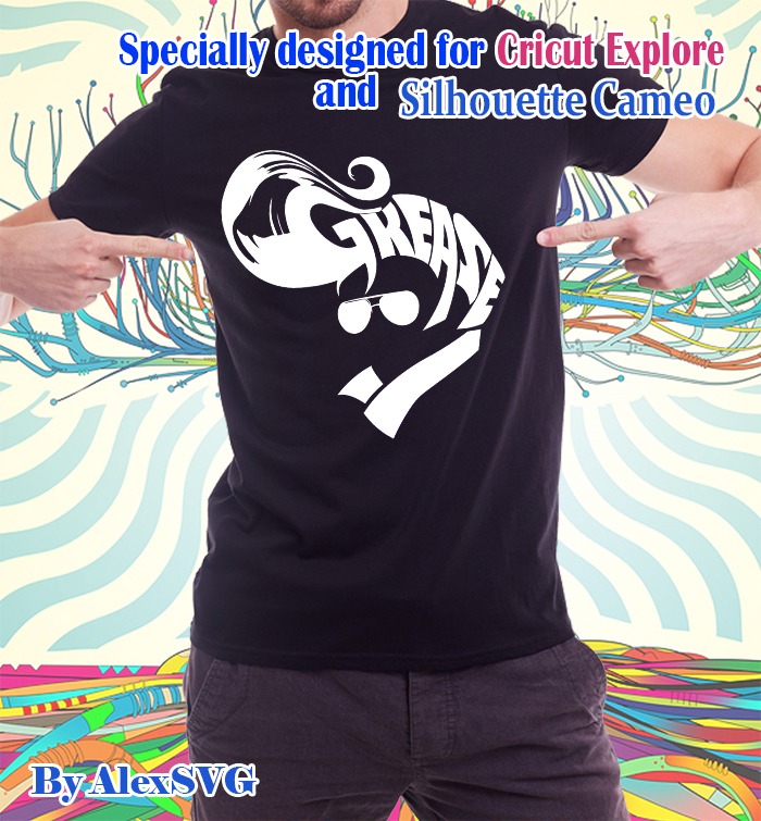 Grease use With Silhouette Studio & Cricut or as Printables - Instant ...