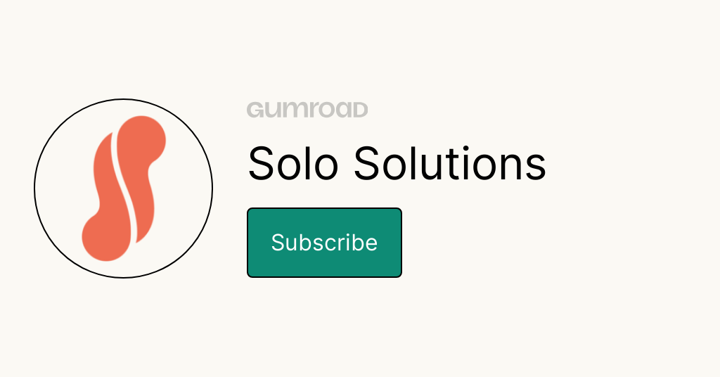 Solo Solutions