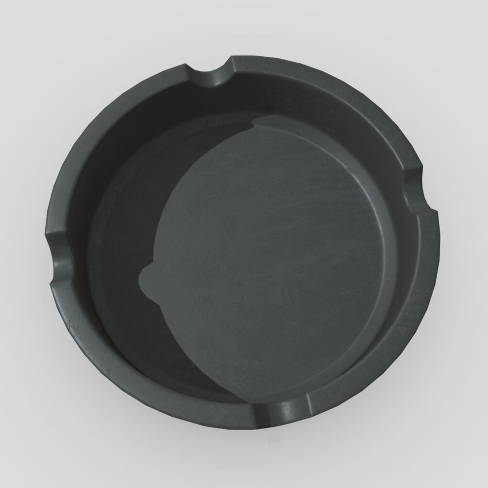 (FREE PRODUCT) Ashtray 3D Model