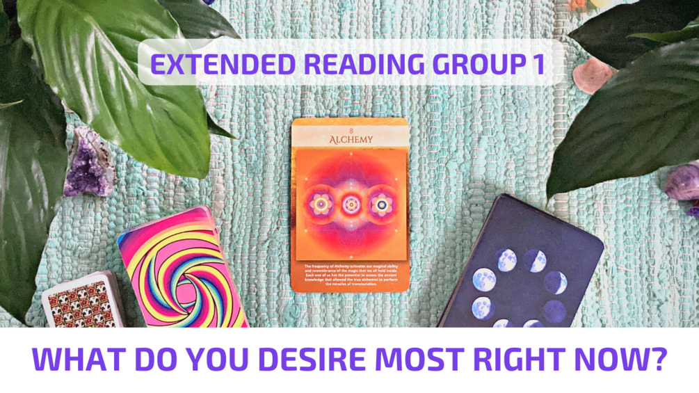 Extended Reading Group 1: What do you Desire most right now?